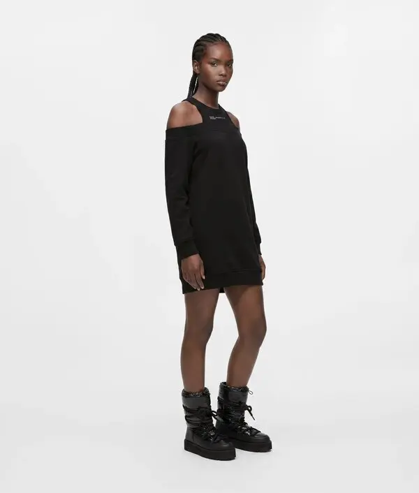 KL JEANS Cold-shoulder Sweat Dress