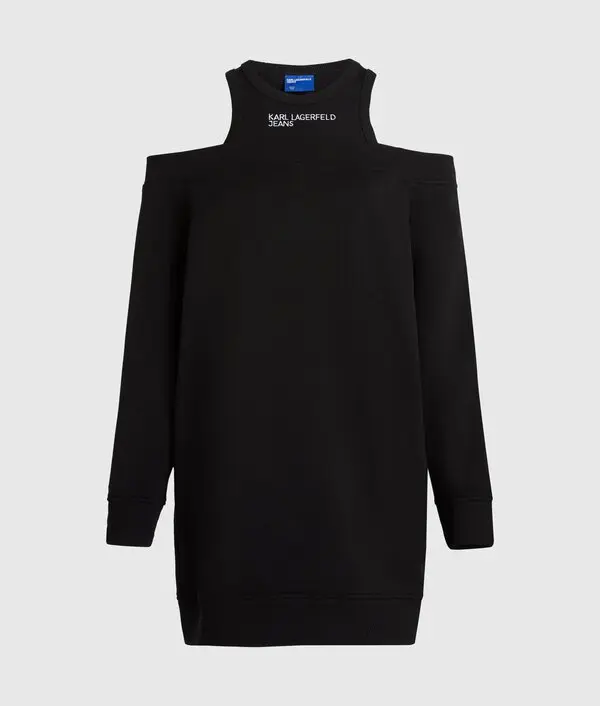 KL JEANS Cold-shoulder Sweat Dress