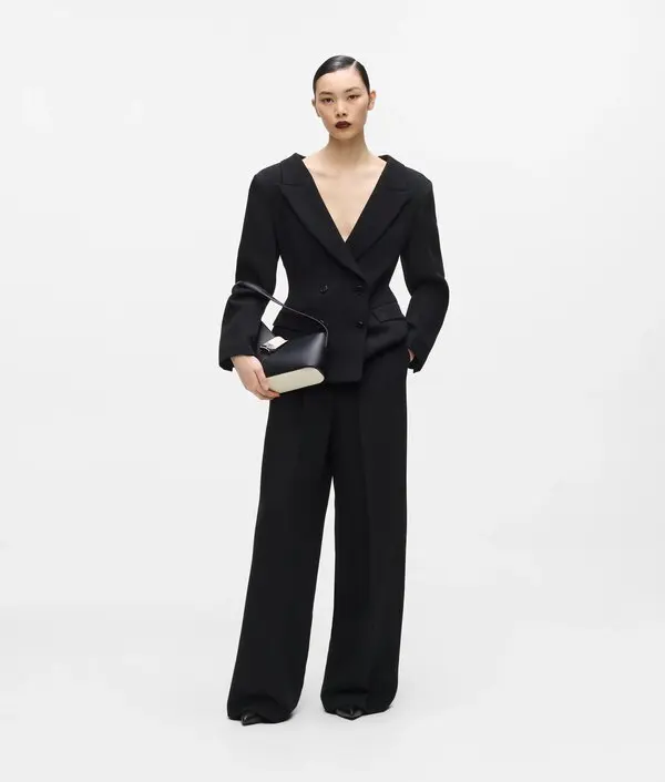 Karl Lagerfeld Wide-leg Tailored Trousers