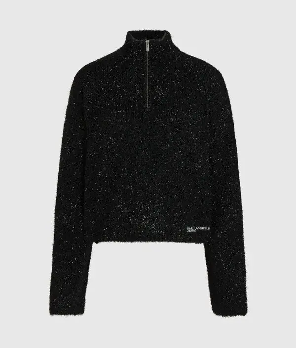KL JEANS Jeans Fluffy Half-zip Sweater