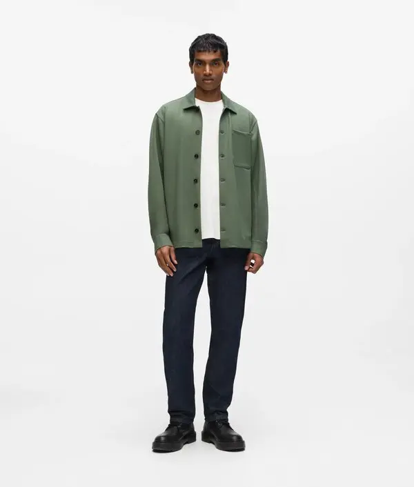 Karl Lagerfeld Buttoned Overshirt - Thyme