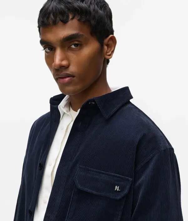 Karl Lagerfeld Corduroy Pocket Shirt