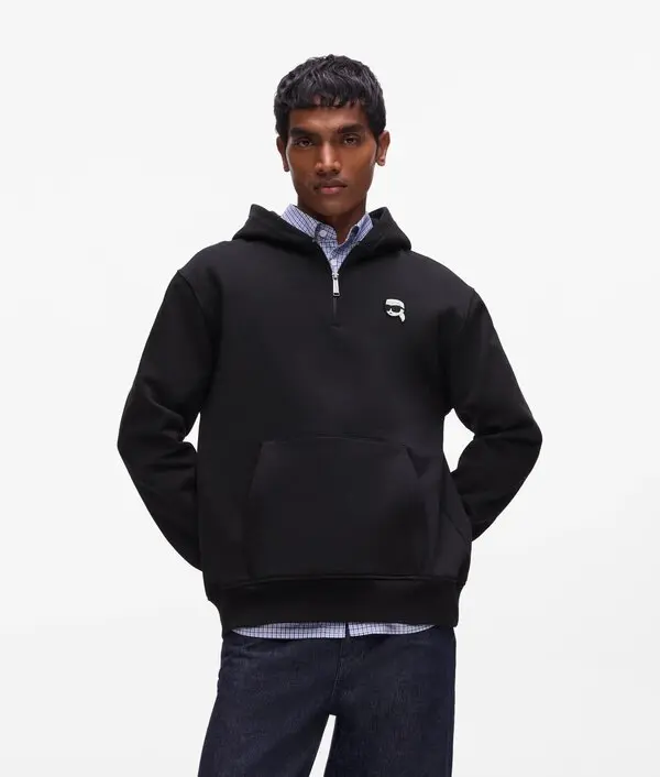 Karl Lagerfeld Ikon Half-zip Hoodie