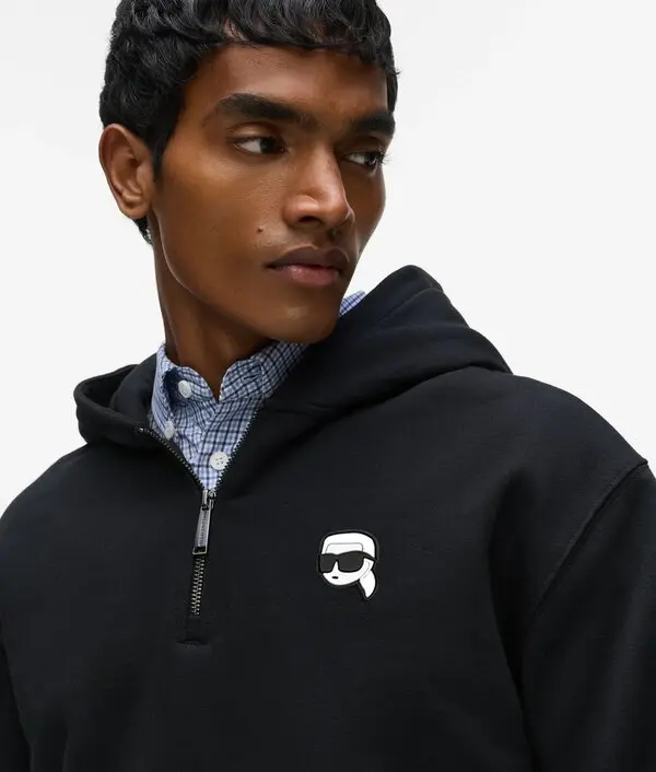 Karl Lagerfeld Ikon Half-zip Hoodie