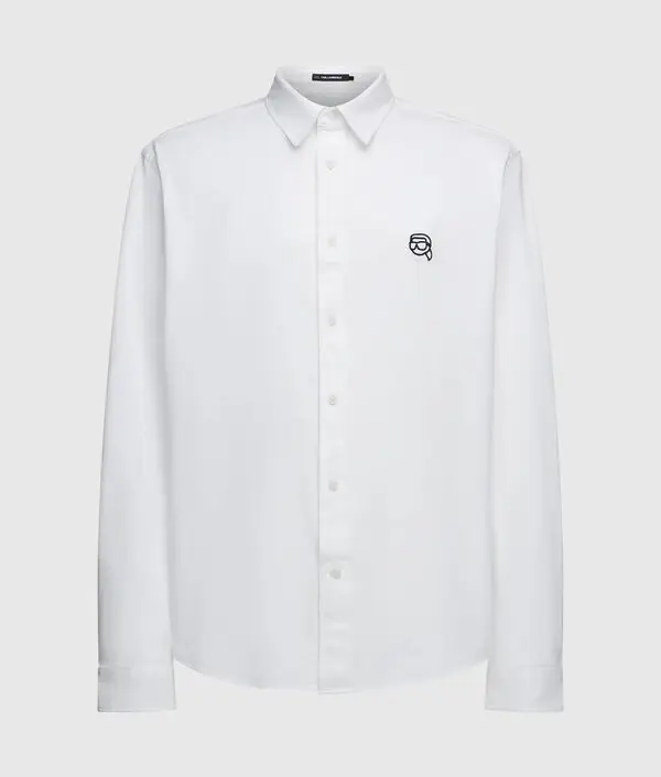 Karl Lagerfeld Ikon Oxford Cotton Shirt