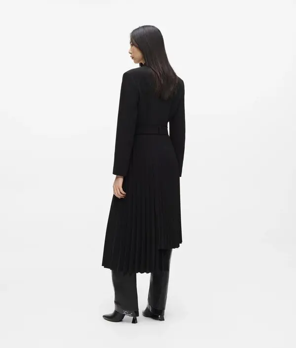 Karl Lagerfeld Asymmetric Tailored Dress