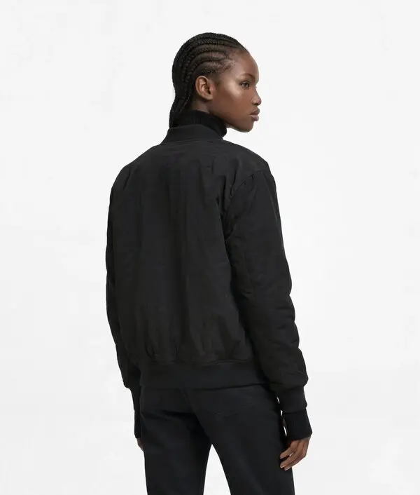 KL JEANS Reversible Faux-fur Bomber Jacket