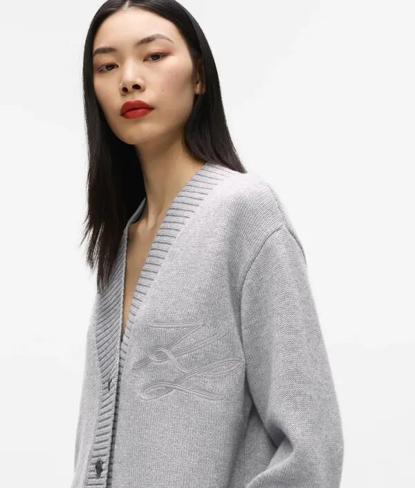Karl Lagerfeld Soutache Cardigan