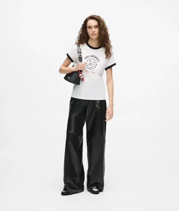 Karl Lagerfeld Ikon Choupette Muse T-shirt