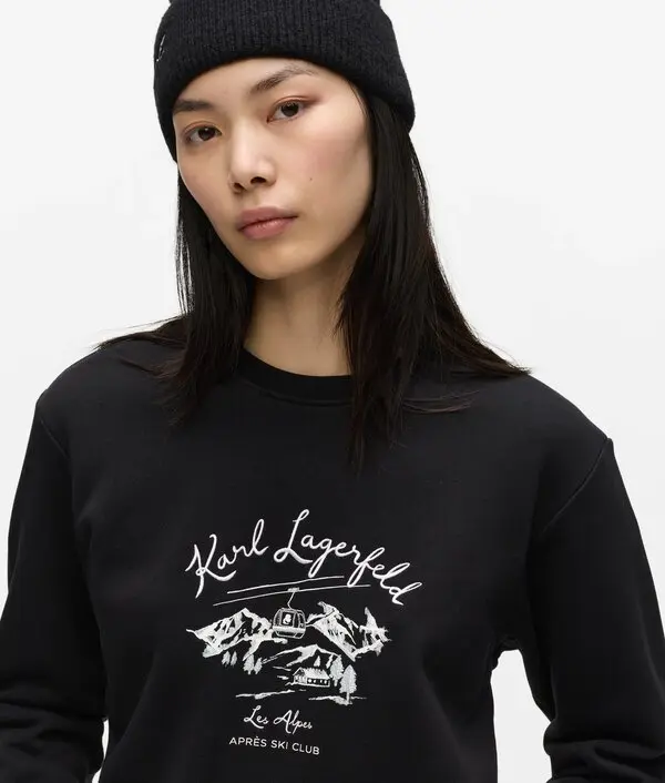 Karl Lagerfeld Après Ski Club Sweatshirt
