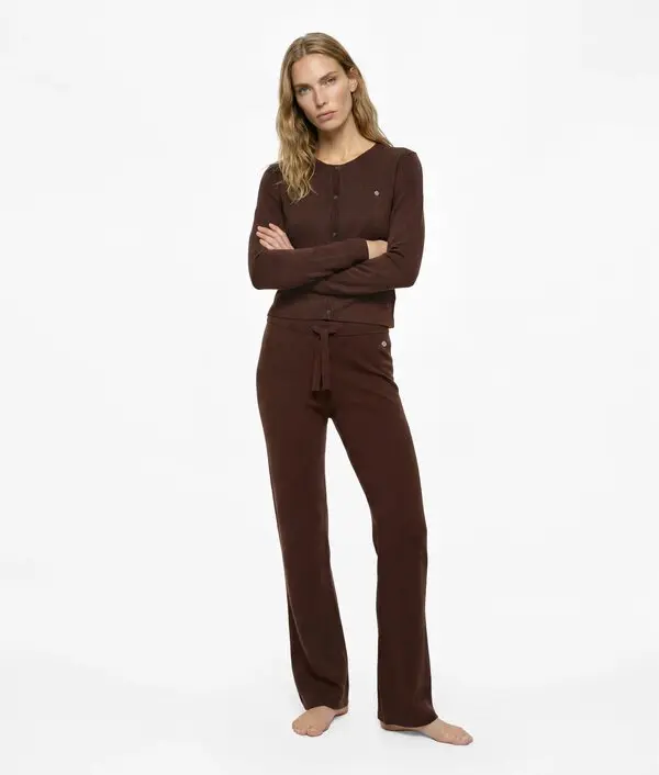 Karl Lagerfeld Autograph Cashmere Blend Loungewear Pants