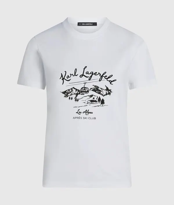 Karl Lagerfeld Après Ski Club T-shirt - White