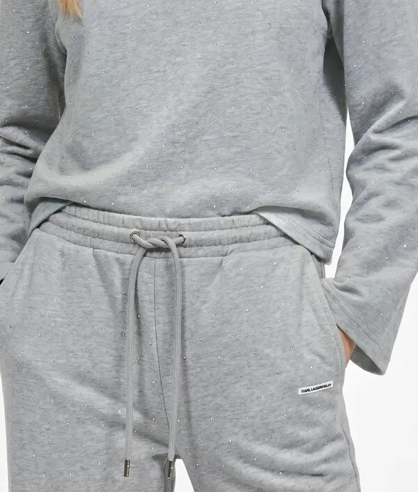 Karl Lagerfeld Rhinestone Loungewear Pants