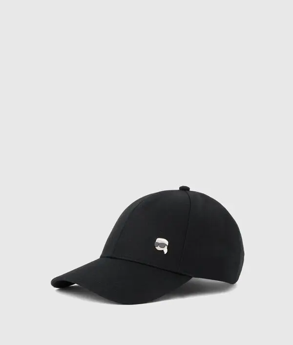 Karl Lagerfeld Ikon Pin Baseball Cap
