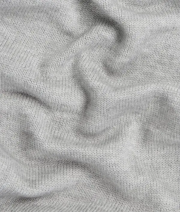 Karl Lagerfeld Logo Jersey Scarf - Mirage Grey
