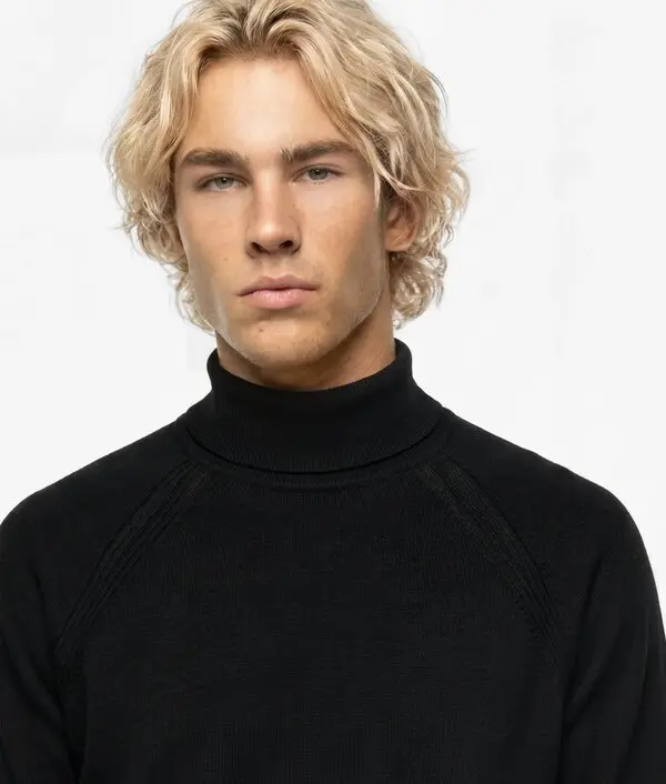 KL JEANS Jeans Lightweight Knit Rollneck Sweater