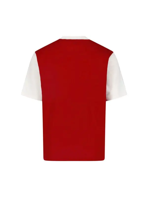 AMI Paris Printed Logo T-shirt - Red