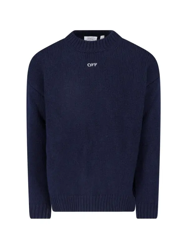 Off-White Wool Sweater "arrow