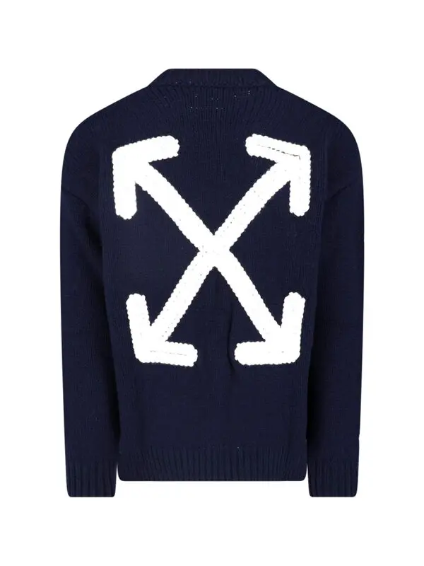 Off-White Wool Sweater "arrow