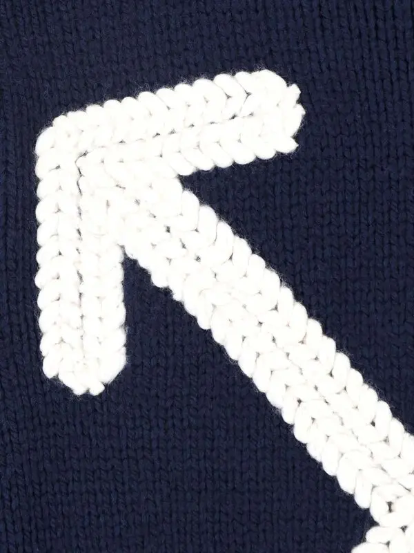 Off-White Wool Sweater "arrow
