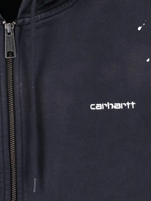 Carhartt Work In Progress Hooded Painter Sweatshirt - Black