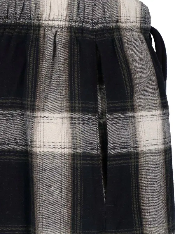 Fear Of God Plaid Wide Leg Trousers