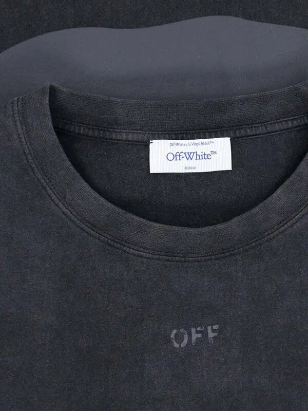 Off-White T-shirt "swimming Face