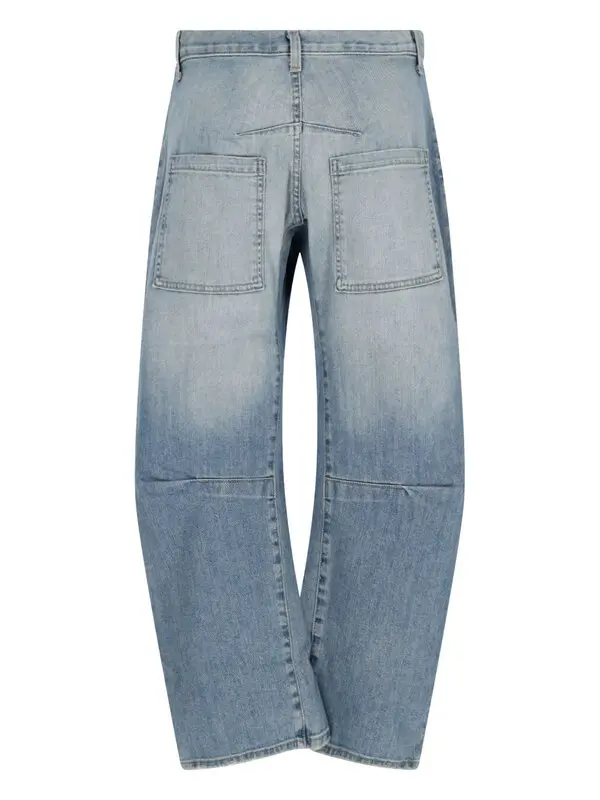 NILI LOTAN Curved Jeans "shon