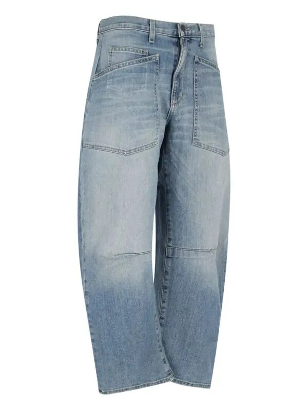 NILI LOTAN Curved Jeans "shon