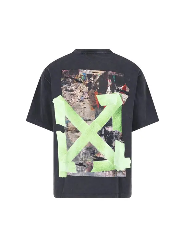 Off-White T-shirt "bacco Arrow Skate