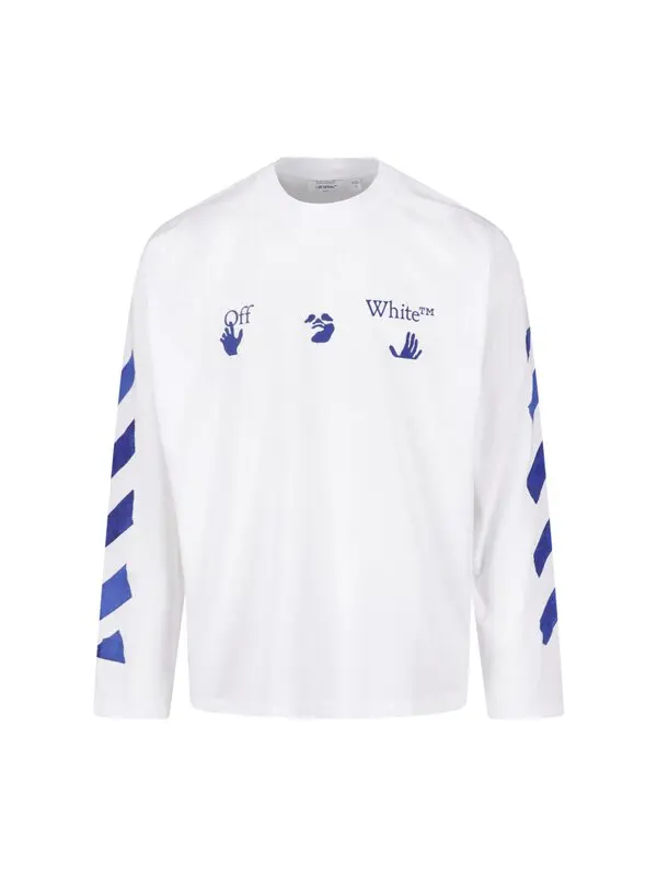 Off-White T-shirt "bacco Arrow Skate