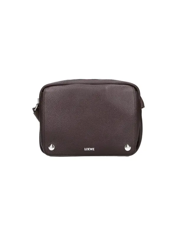 Loewe Pebble Medium Shoulder Bag - Brown