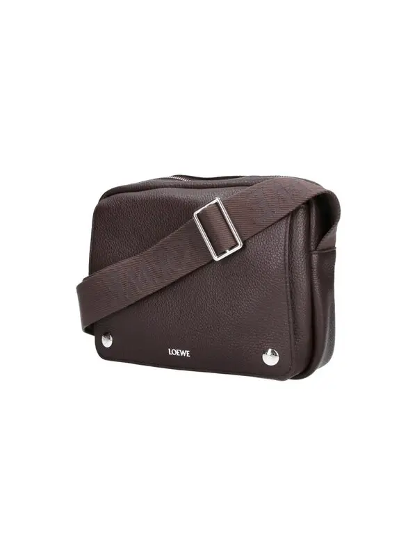 Loewe Pebble Medium Shoulder Bag - Brown