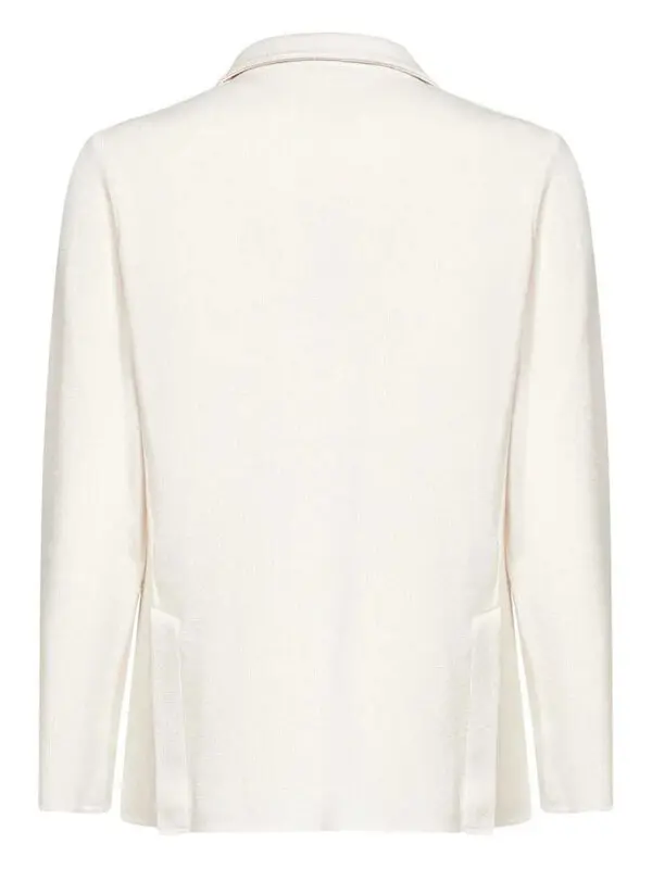 LARDINI Double-breasted Virgin Wool Blazer