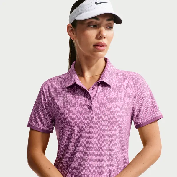 Nike Victory Dri-fit Short-sleeve Golf Polo - Purple