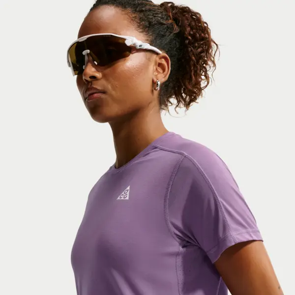 Nike Dri-fit Short-sleeve Trail Running Top