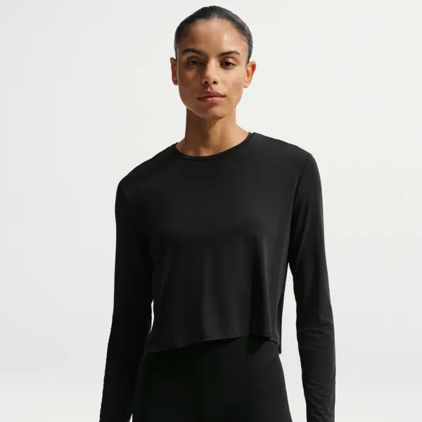 Nike Zenvy Long-sleeve Top - Black