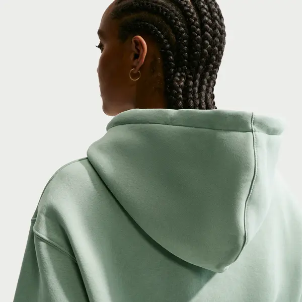Nike Phoenix Fleece Cropped Hoodie - Green