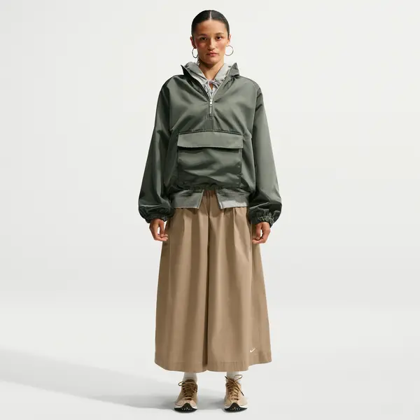 Nike Oversized Poplin Culottes - Brown