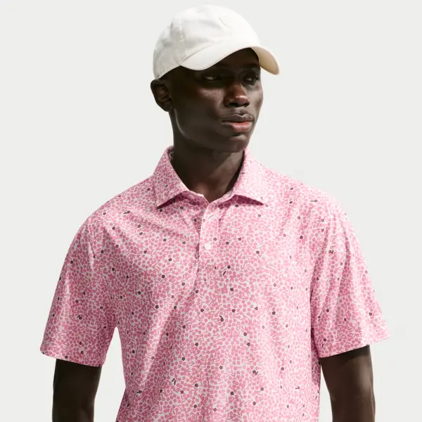 Nike Tailored Performance Dri-fit Golf Polo - Pink
