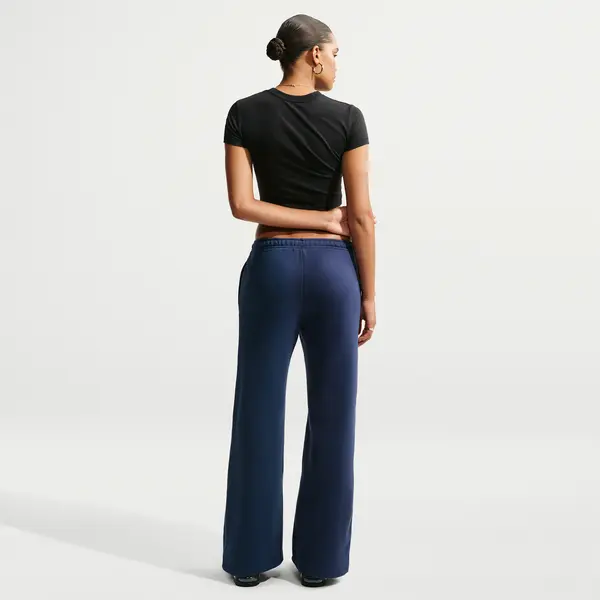 Nike Studio Fleece Medium Weight Mid-rise Wide-leg Pants