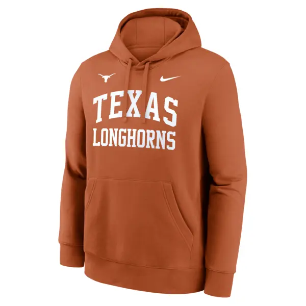 Nike Texas Primetime Arched Club College Pullover Hoodie