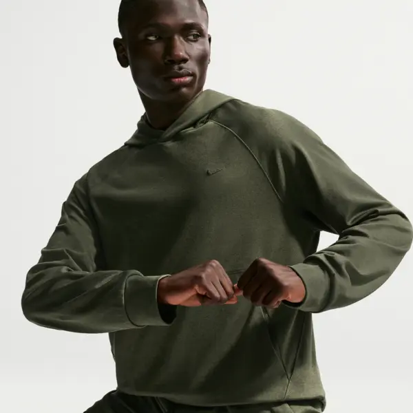 Nike Primary Nanoknit Dri-fit Uv Protection Pullover Performance Hoodie
