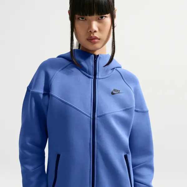 Nike Tech Fleece Windrunner Full-zip Hoodie - Blue