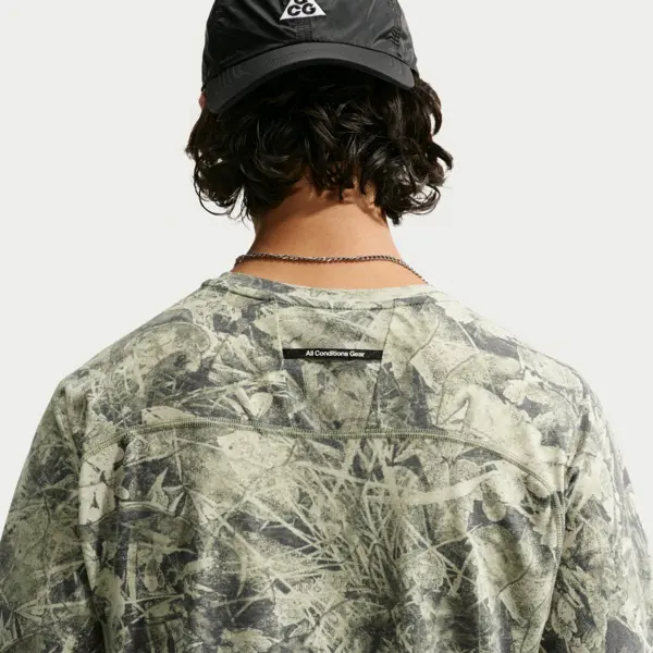 Nike Solar Chase Chamo Camo Dri-fit Adv Trail Running Top