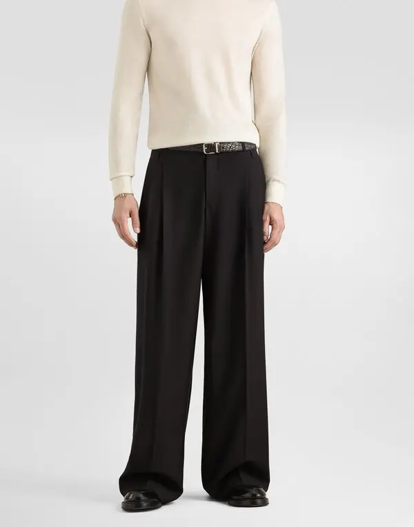 Dolce & Gabbana Wool Faille Trousers