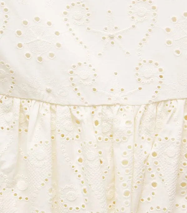 Agua Bendita Cotton Abeja Playa Maxi Dress