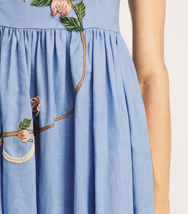 Agua Bendita Barbara Navegante Maxi Dress