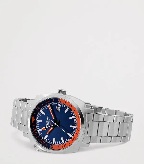 BAMFORD LONDON Stainless Steel Gmt Watch