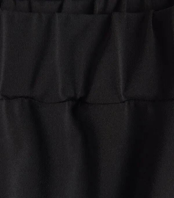 Issey Miyake Drape Jersey Cropped Trousers